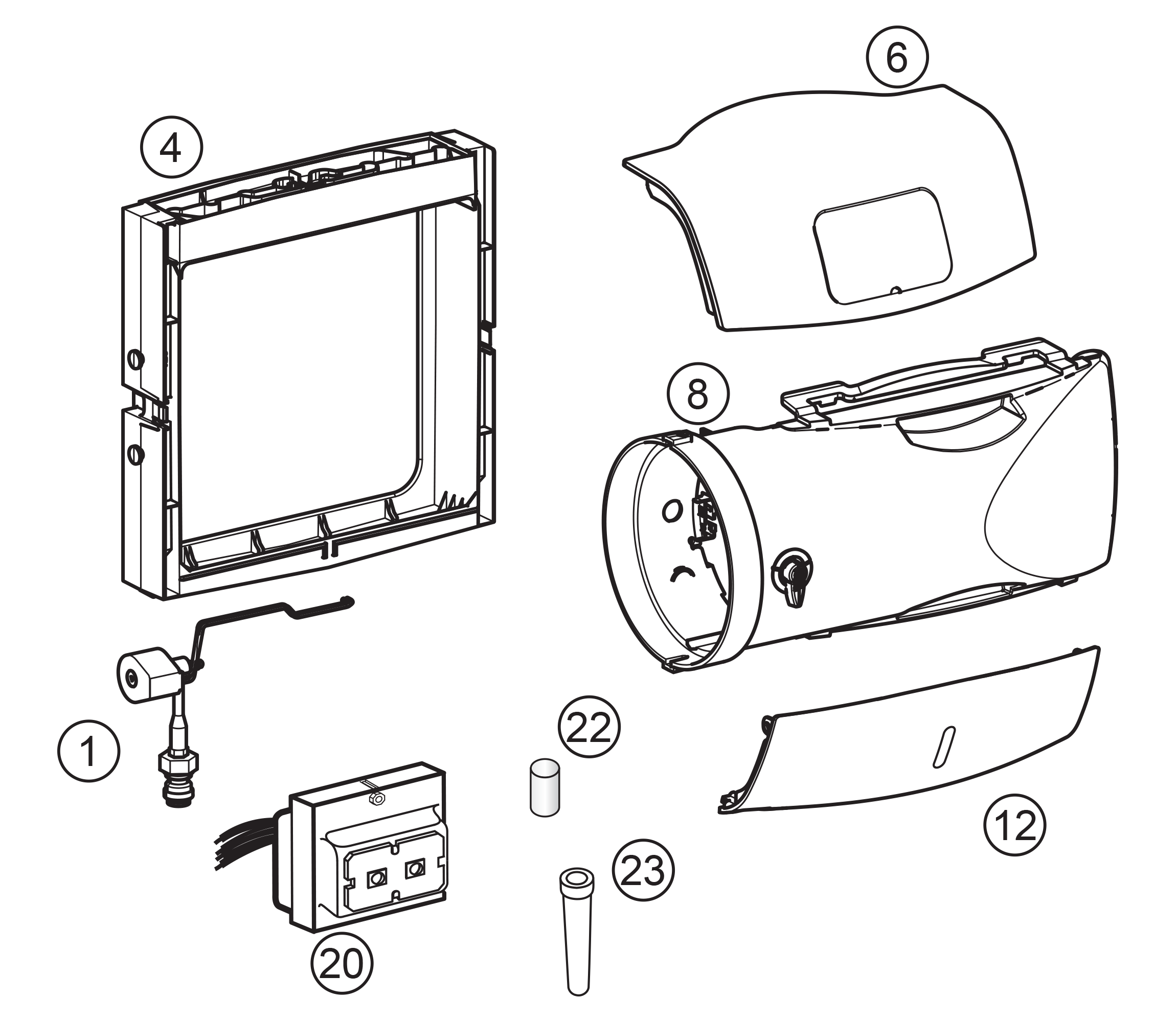 Honeywell HE200 Series Bypass Style Humidifier - Bypass Style - Humidifiers