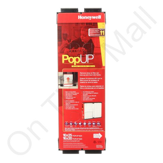 Honeywell POPUP1620 16 x 20 Pleated Filter Media