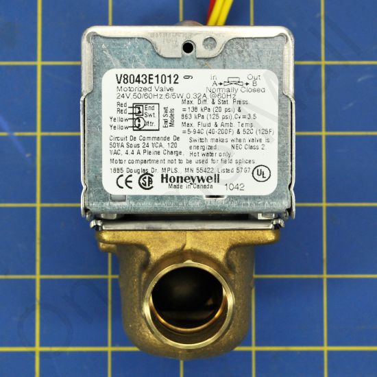 Honeywell V8043E1012 Zone Valve
